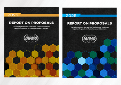 IAPMO Code Change Monographs Now Available 2025 | IAPMO