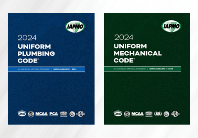 IAPMO Publishes 2024 Editions of Uniform Plumbing Code (UPC), Uniform ...
